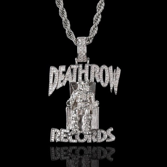 Death Row Records | Accessories | Iced Out Death Row Recordstupac ...